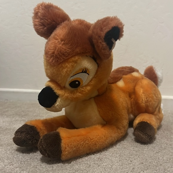 Disney | Toys | Disney Authentic Exclusive Original Bambi Laying Down ...